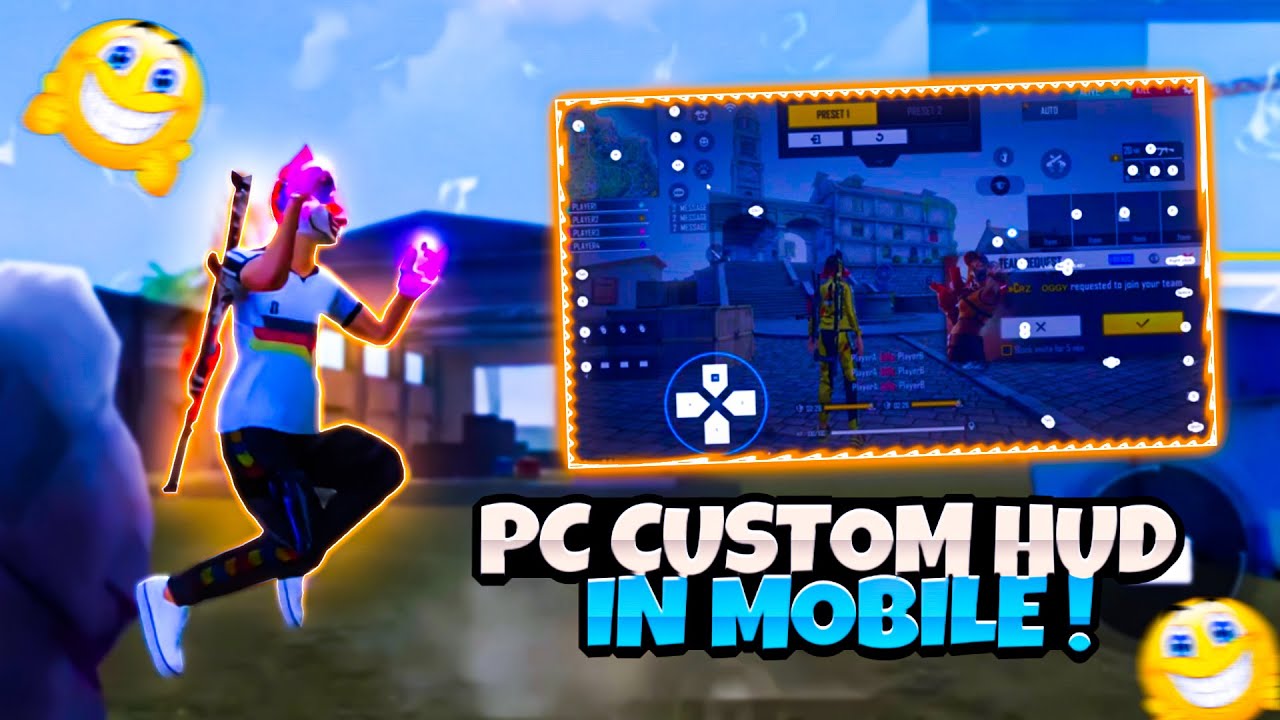 PC CUSTOM HUD IN MOBILE ! HEADSHOT GOD - YouTube