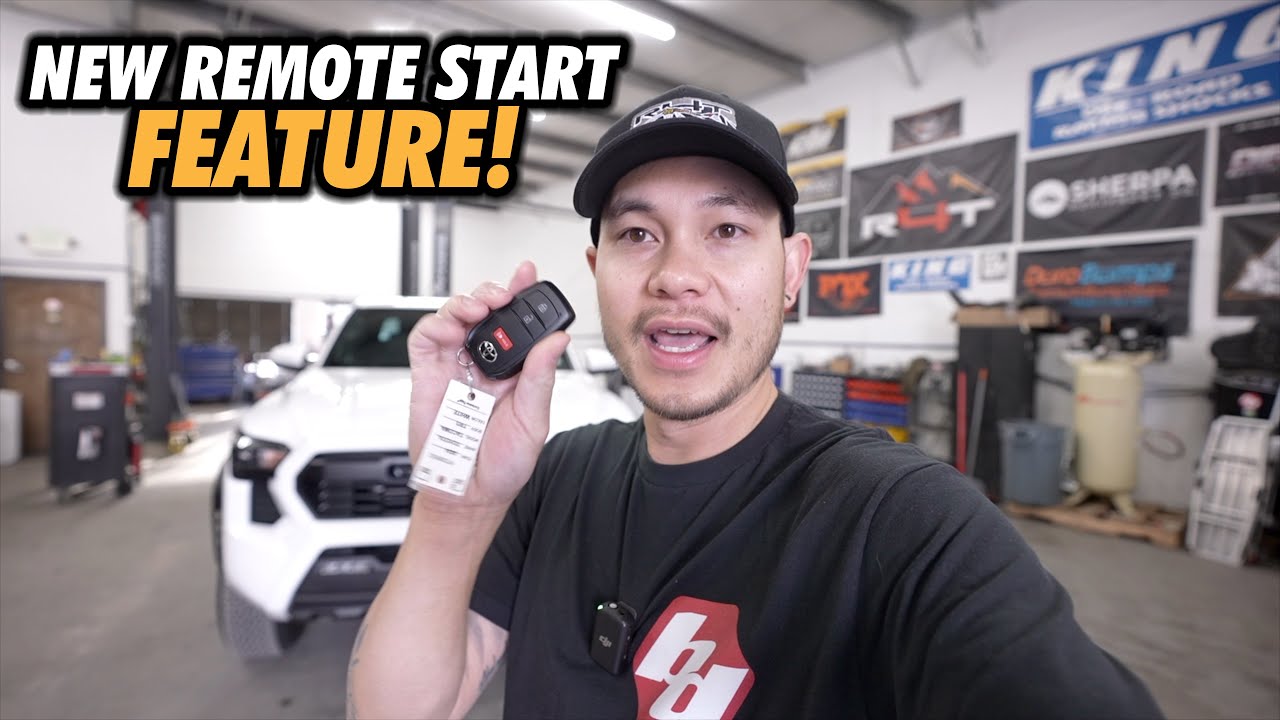 2024 Toyota Tacoma NEW Remote Start Feature, FINALLY! - YouTube