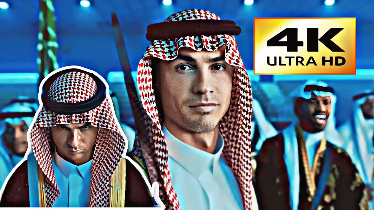 Ronaldo Saudi national day 4k free clips for editing No watermark HDR 60fps - YouTube