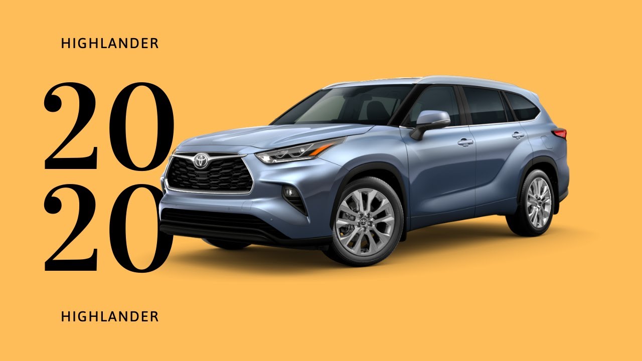 2020 Toyota Highlander Limited AWD Blueprint overview with me - YouTube