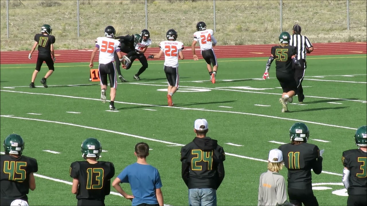 Farson-Eden Beats Burlington, 20-10 - YouTube