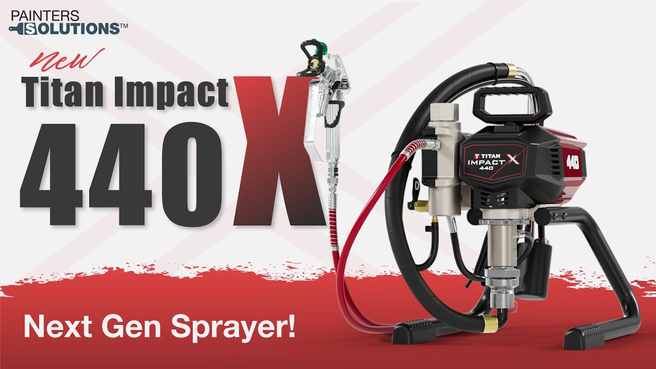 Upgrade your sprayer! Titan Impact X 440 - YouTube
