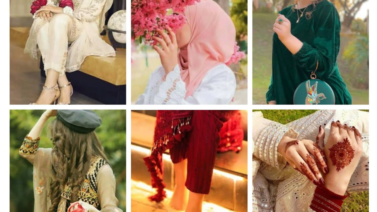 New Stylish hidden face dpz poses for girls |attractive dpz for profile ...