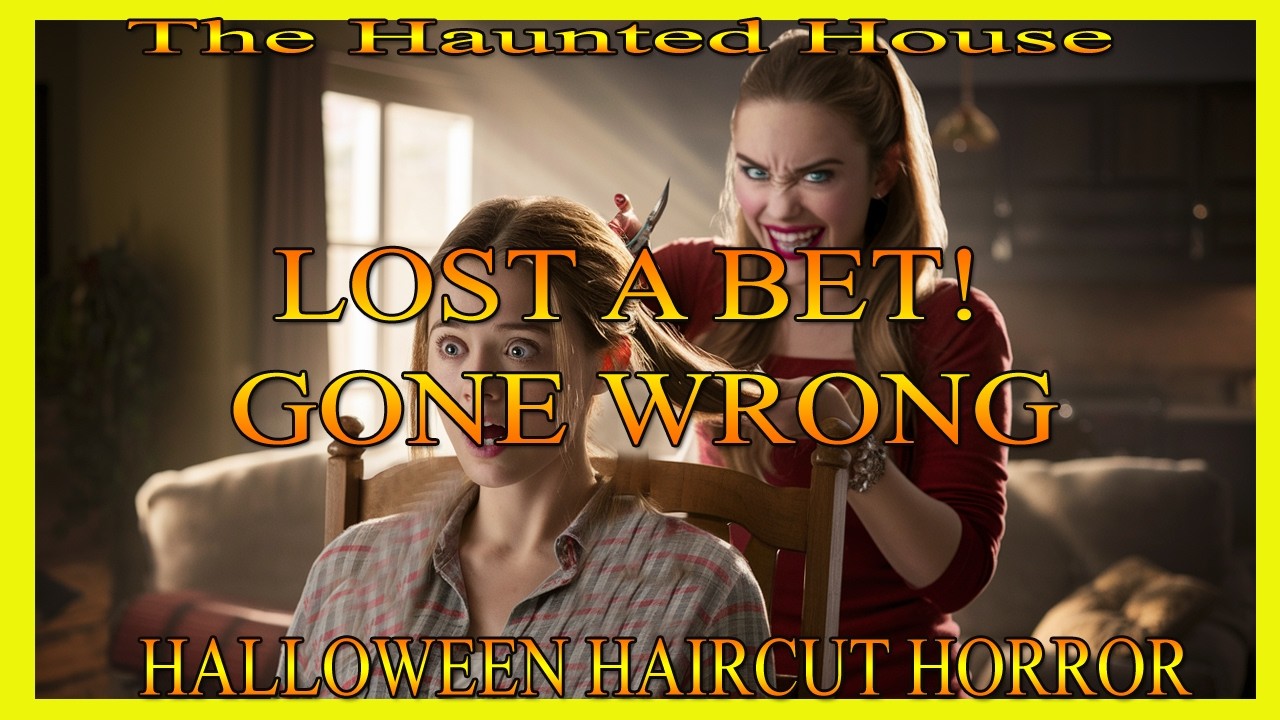 HALLOWEEN HAIR HORROR! BET GONE WRONG! The Haunted House Haircut - YouTube