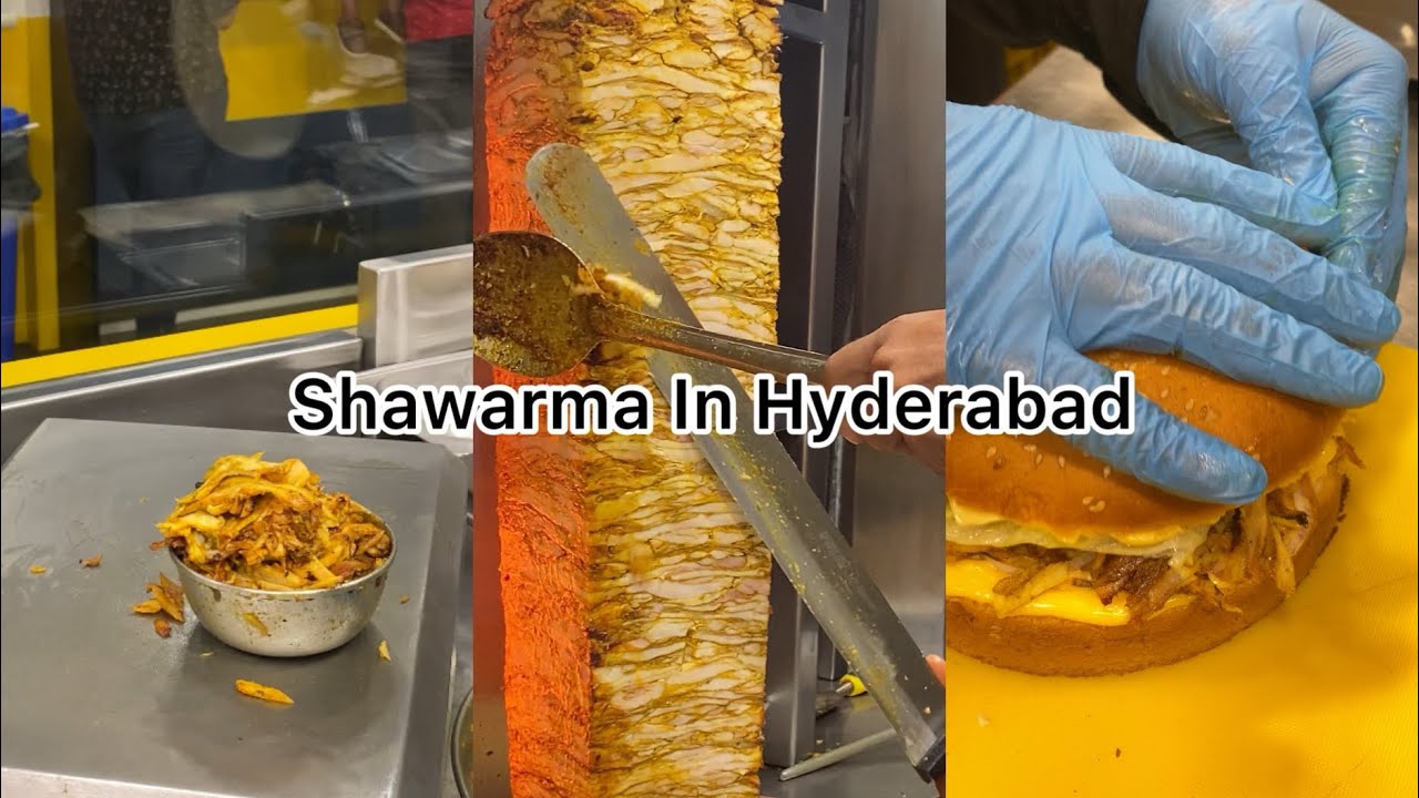 Al Taza Shawarma in Hyderabad| Kochi Famous Shawarma| Shawarma Burger ...