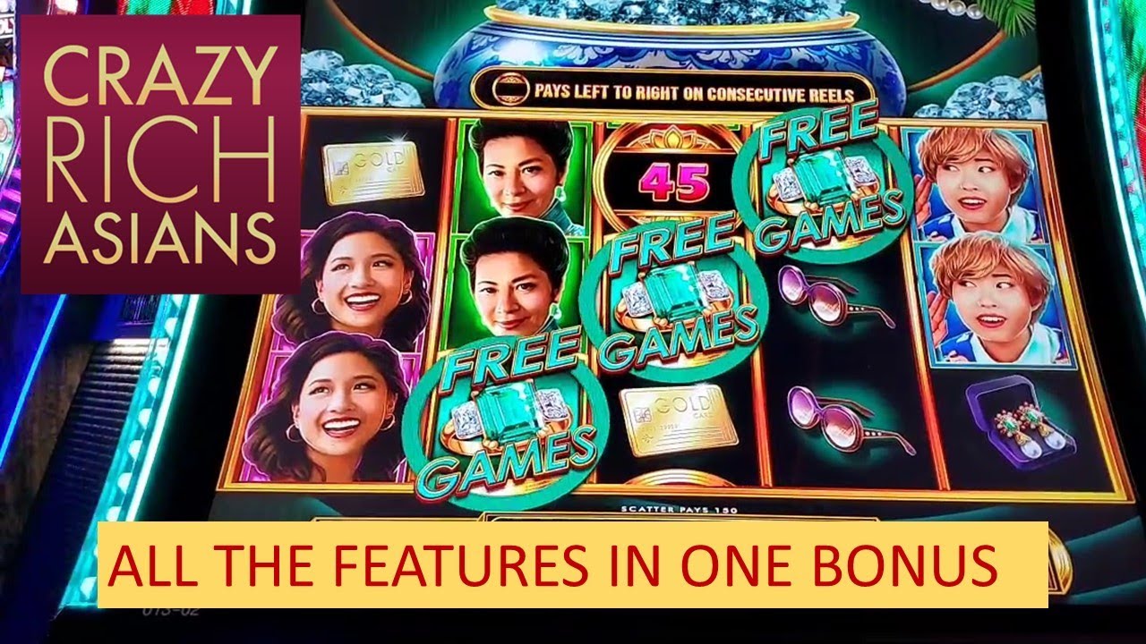 BIG WIN BONUS CRAZY RICH ASIANS Slot Machine at Cosmopolitan LAS VEGAS ...