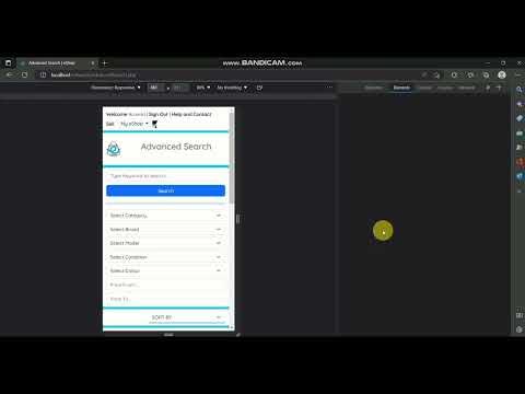 Design a responsive product searching page using HTML, CSS, JavaScript and Boostrap - YouTube