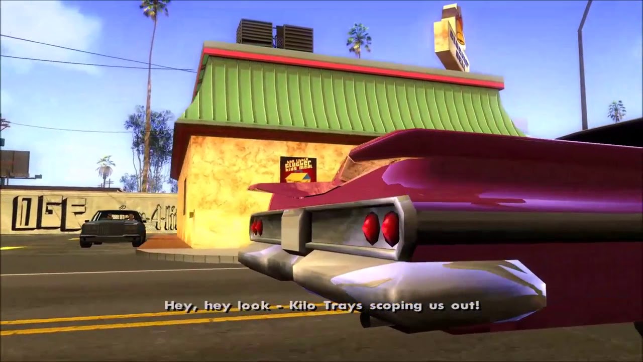 Let's Play GTA San Andreas Mission Drive Thru PCHD 1080p No Commentary ...
