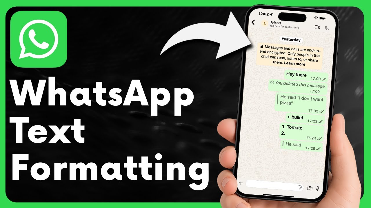 WhatsApp Text Formatting – Code Blocks, Quote Blocks, Bullets ...