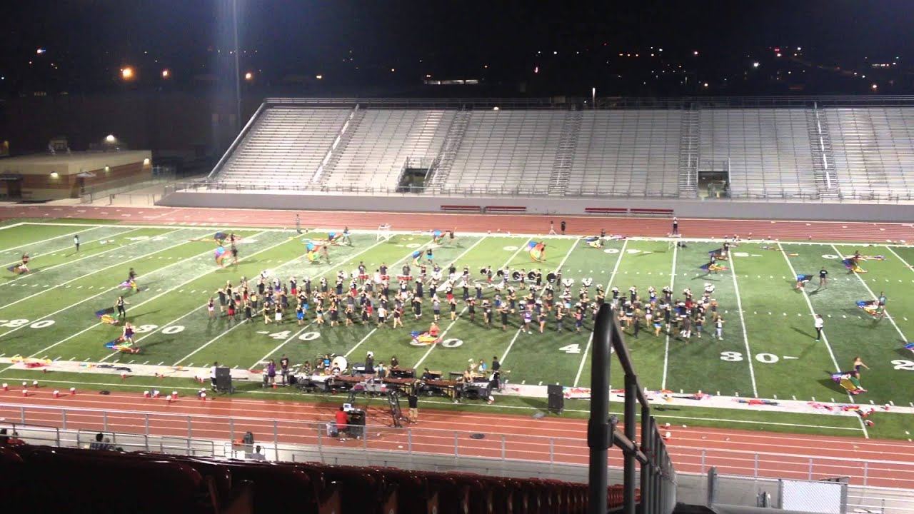 Wagner HS Colorguard - End of the Closer - YouTube