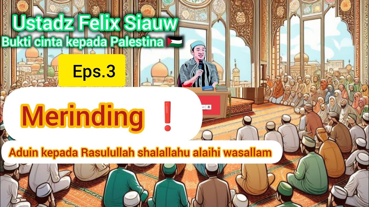 ustadz Felix Siauw versi animation, merinding - YouTube