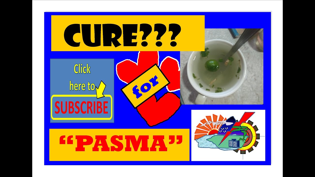 MY IMMEDIATE CURE FOR "PASMA" ! - YouTube