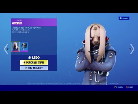 Nitehare Skin in Fortnite - YouTube