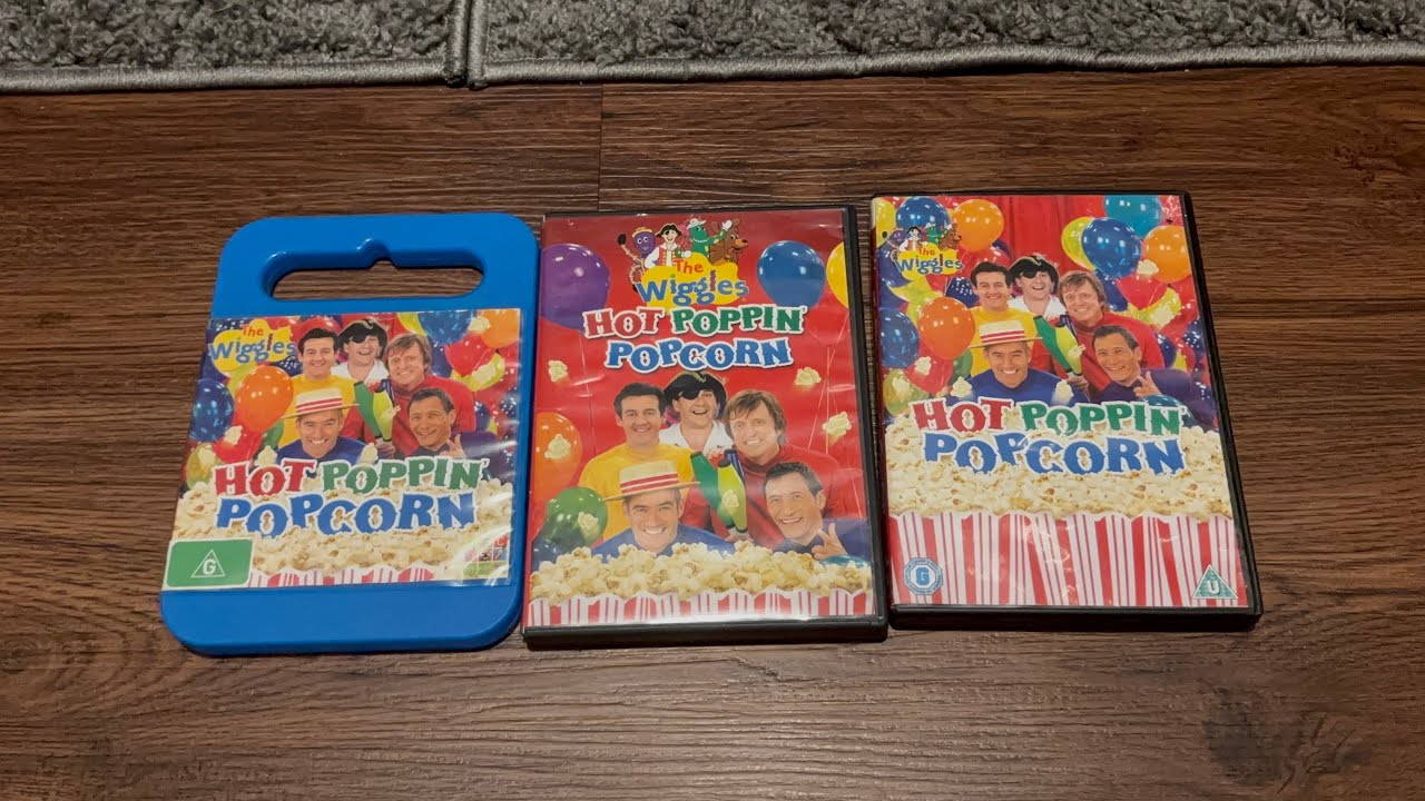 Comparison Of The Wiggles Hot Poppin Popcorn DVD 16Th Anniversary - YouTube