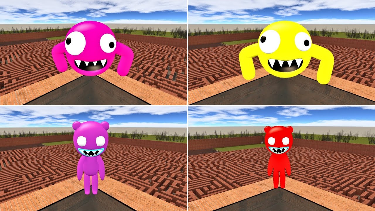 SUSSY WUSSY & MUNKUS LUNKUS FROM SUSSY SCHOOLGROUNDS IN MAZE - YouTube