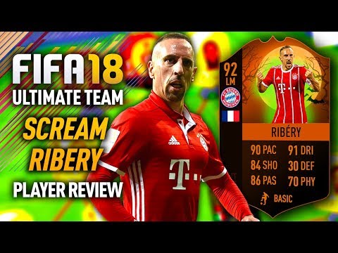 FIFA 18 ULTIMATE SCREAM RIBERY (92) *BOOSTED* PLAYER REVIEW! FIFA 18 ULTIMATE TEAM!