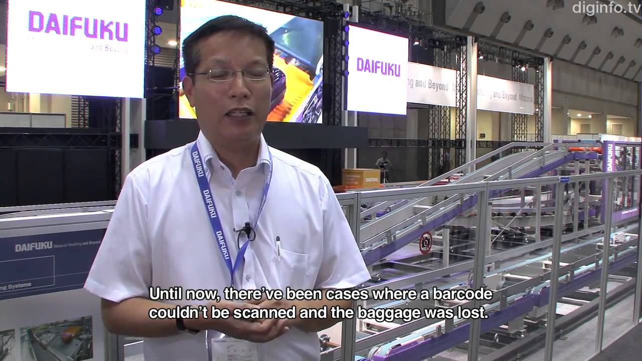 Daifuku Baggage Tray System moves baggage at 600m per minute #ipnexus ...