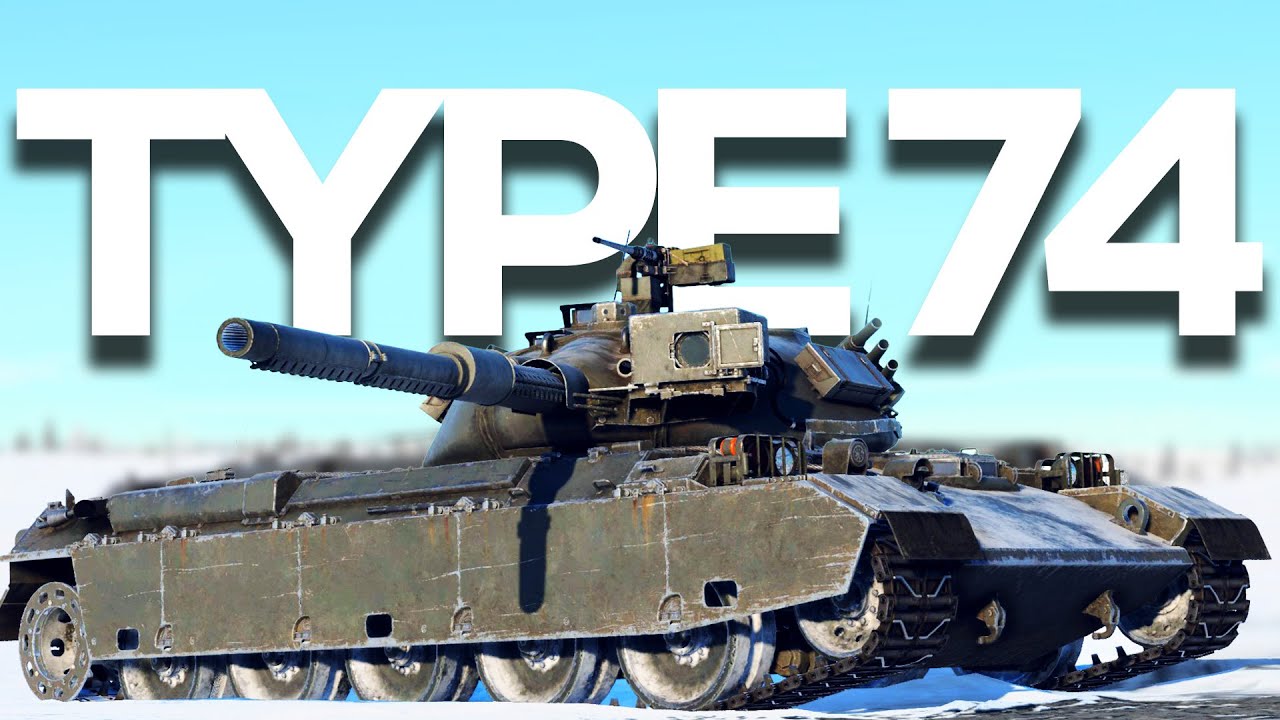 Este blindado japonês é incrível! 'Type 74 (G)' - War Thunder - YouTube