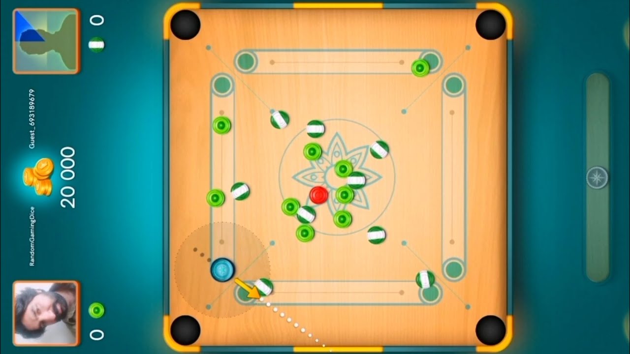 Online Carrom Board Game | Carrom Pool | Carrom Board Gameplay #77 ...