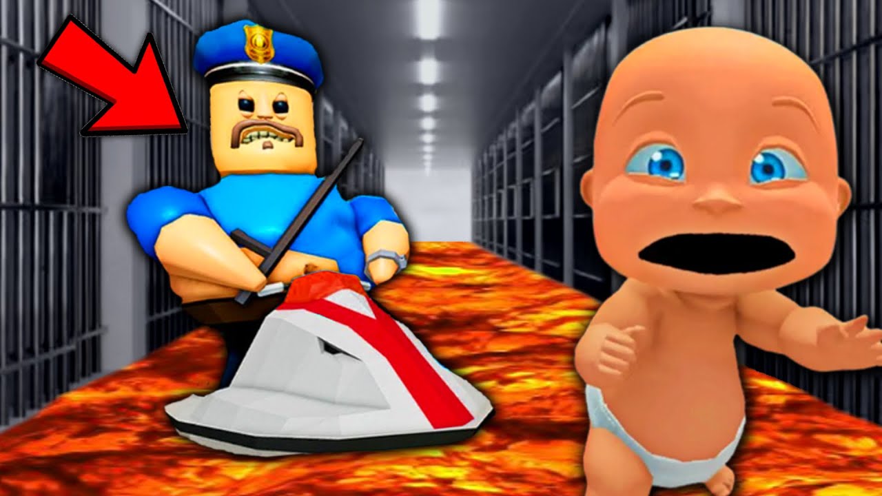 Baby Escapes LAVA PRISON! - YouTube
