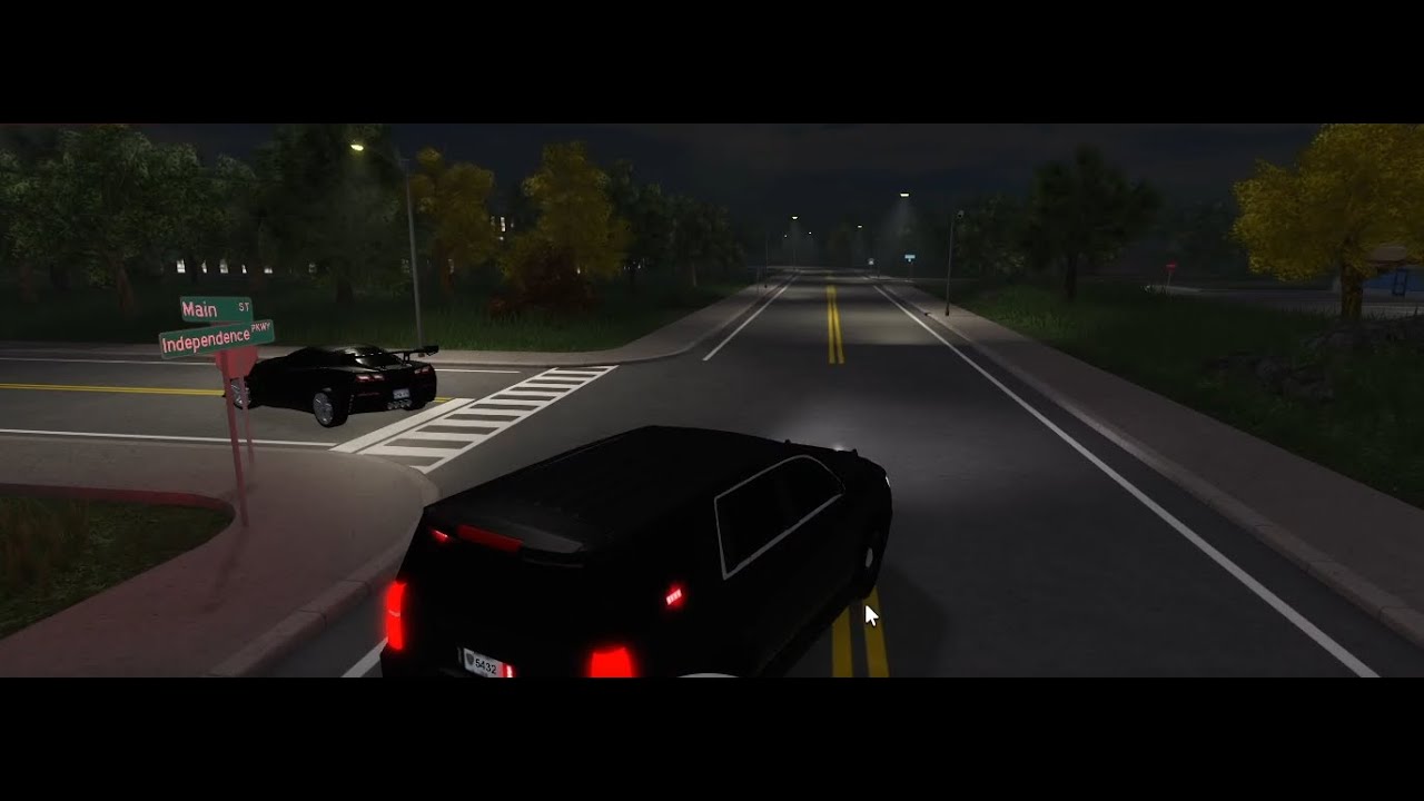 BIG PURSUIT CHEVROLET TAHOE VS CHEVROLET CORVETTE ZR1 IN ERLC (Roblox ...