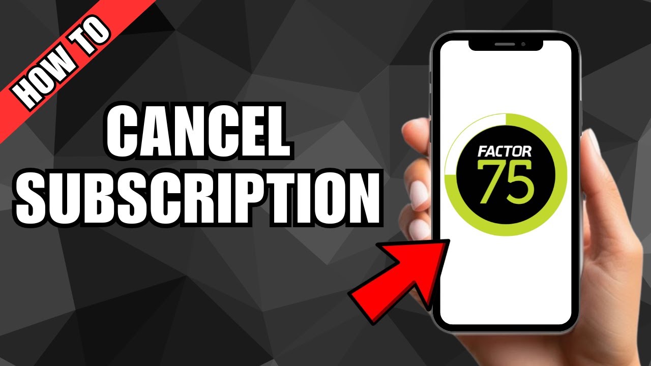 How to Cancel Factor 75 Subscription - YouTube