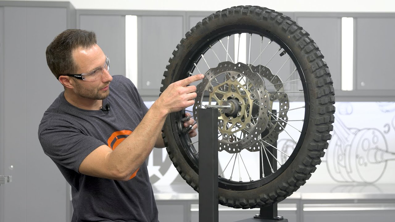 How To Balance a Motorcycle Wheel and Tire - YouTube