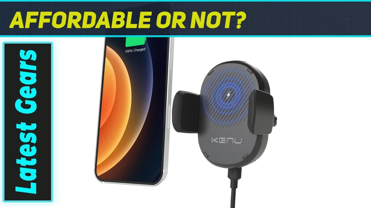 Kenu Airframe Qi Wireless Charging Vent Mount – Best for On-the-Go ...