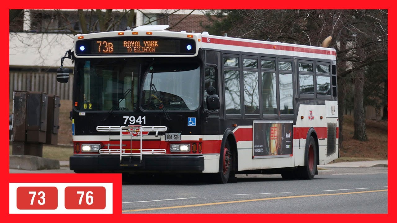 TTC 7941 on Royal York - YouTube