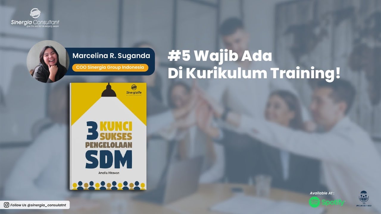 Audio Book - Wajib Ada Kurikulum Training! (3 Kunci Sukses Pengelolaan SDM) - YouTube