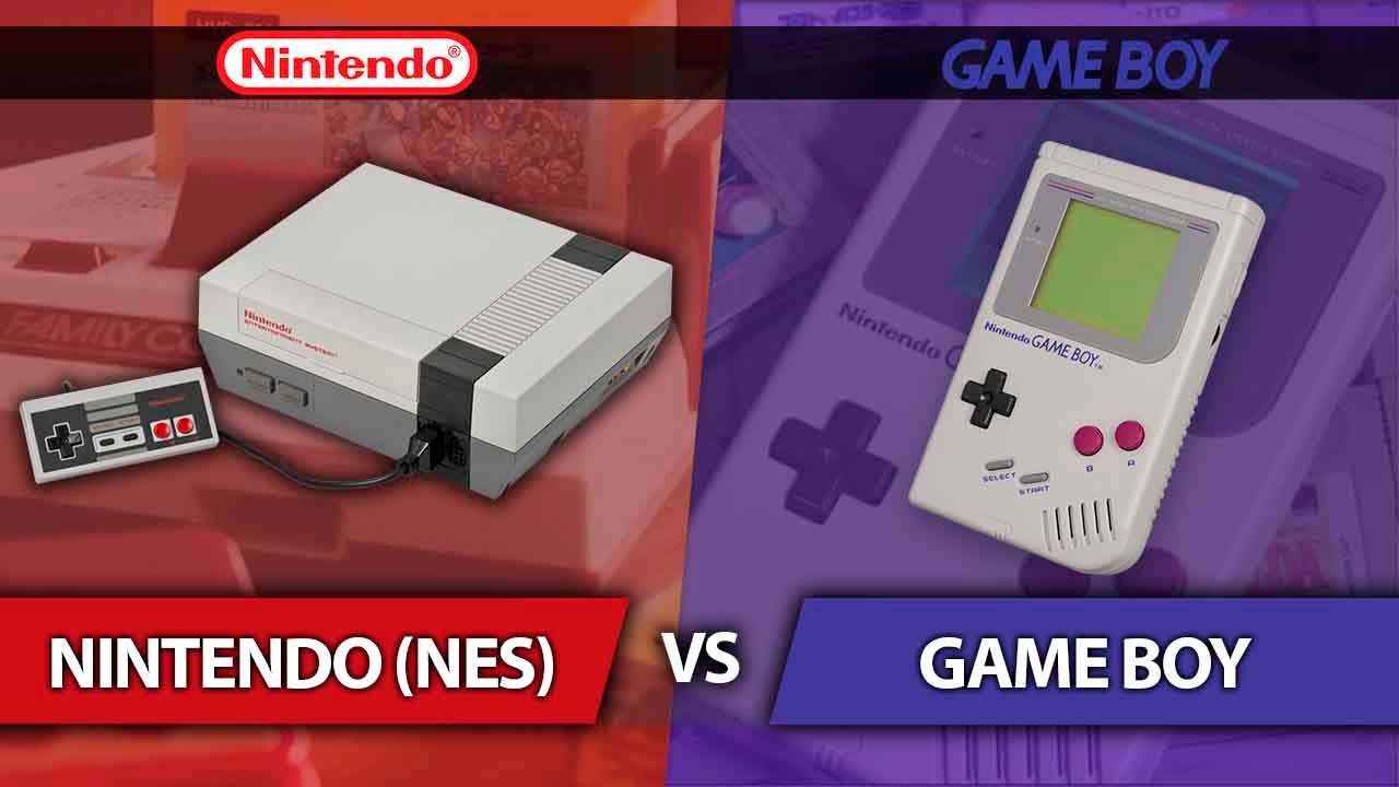 Nintendo (Nes) vs Game Boy | Comparativa Gráfica | No Commentary - YouTube