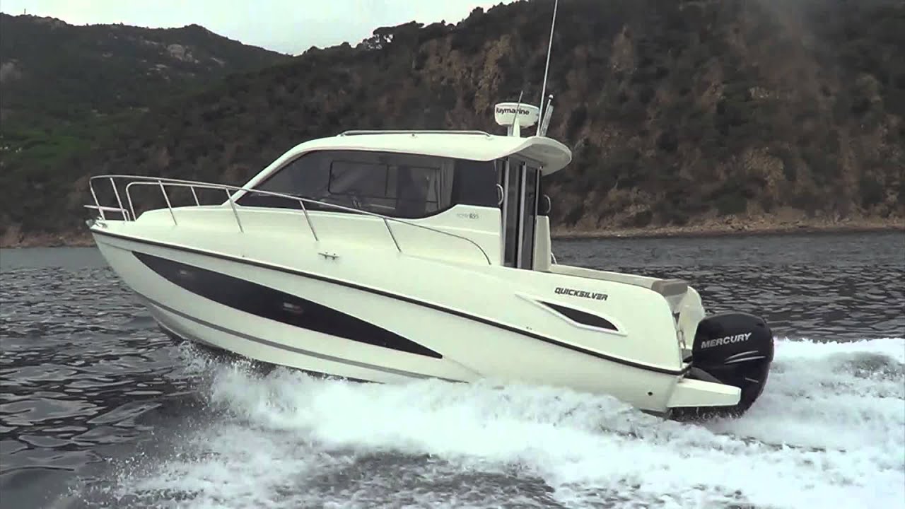 Quicksilver 855 Cruiser - YouTube