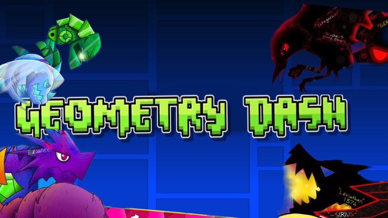 GEOMETRY DASH Back on Track - YouTube