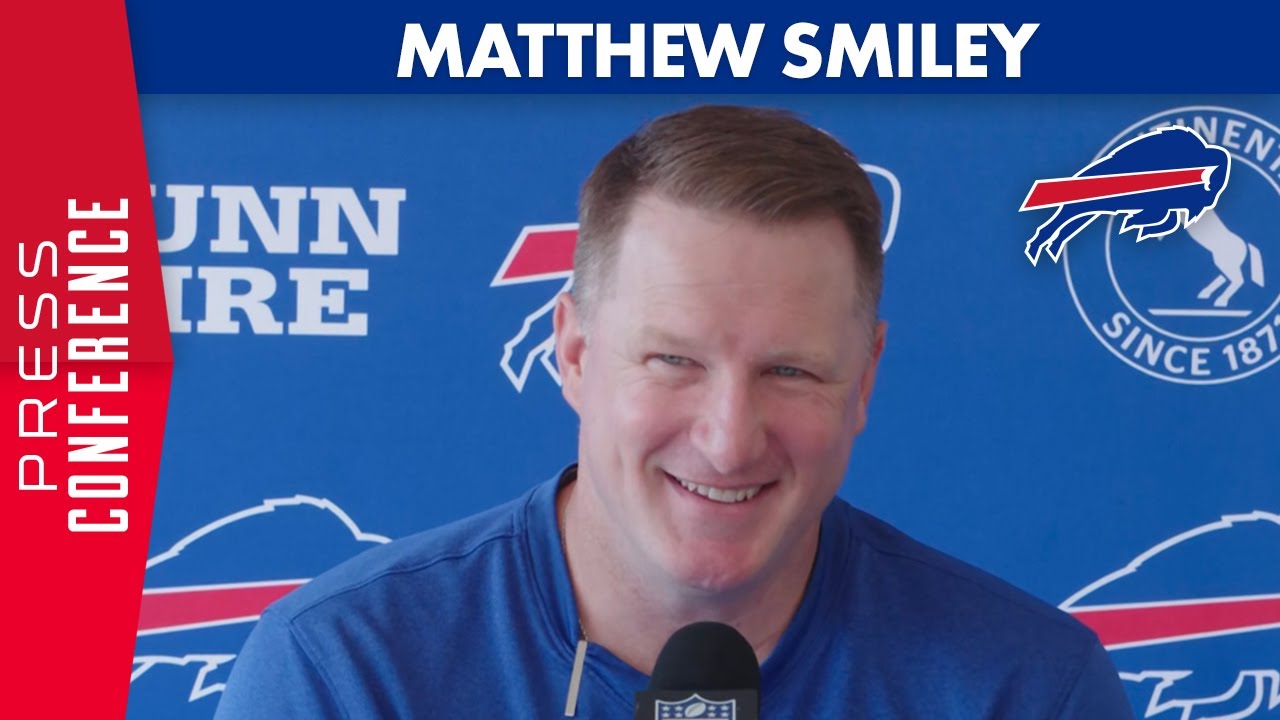 Matthew Smiley: "My Emphasis is Always to Push That Level of Competition" | Buffalo Bills - YouTube