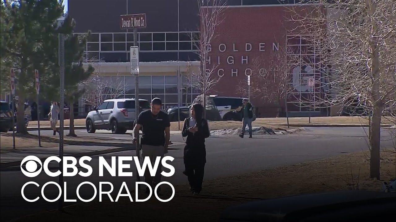 Golden High School students released from class for the day after ...