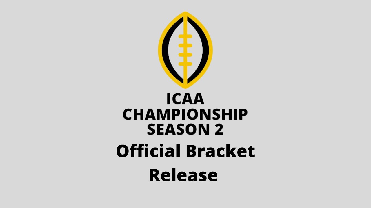 ICAA Football Season 2 Official Playoff Bracket Release - YouTube