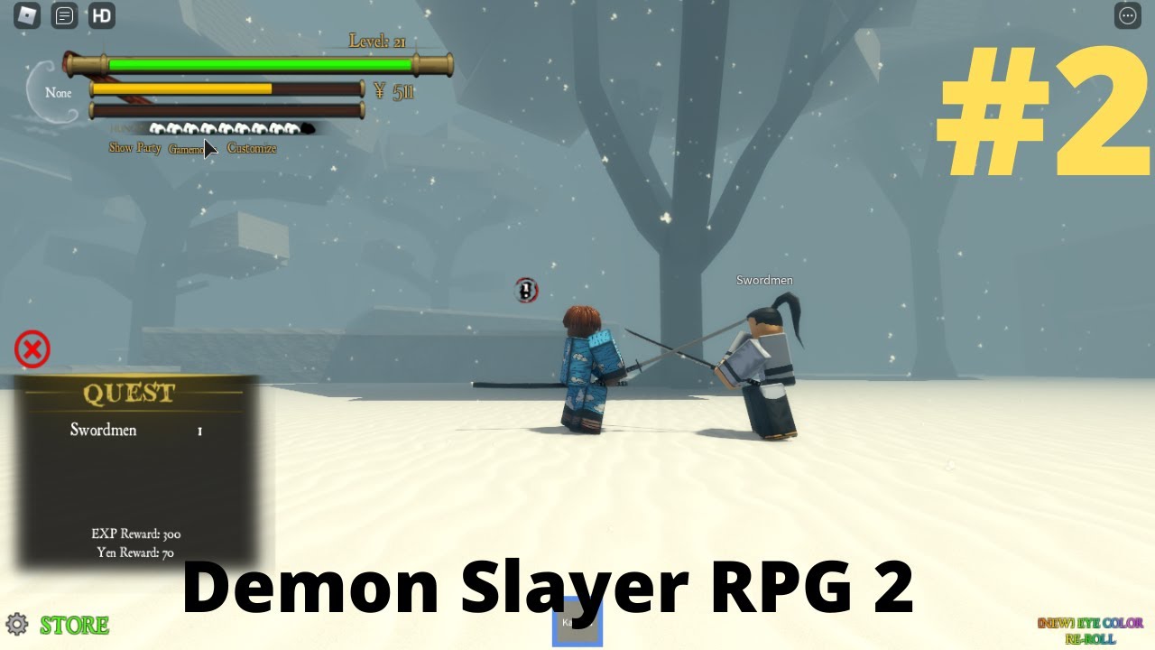 Demon Slayer RPG 2| AIN'T NOBODY TELL HIM TO RIP MY HEAD OFF.. PAUSE ...