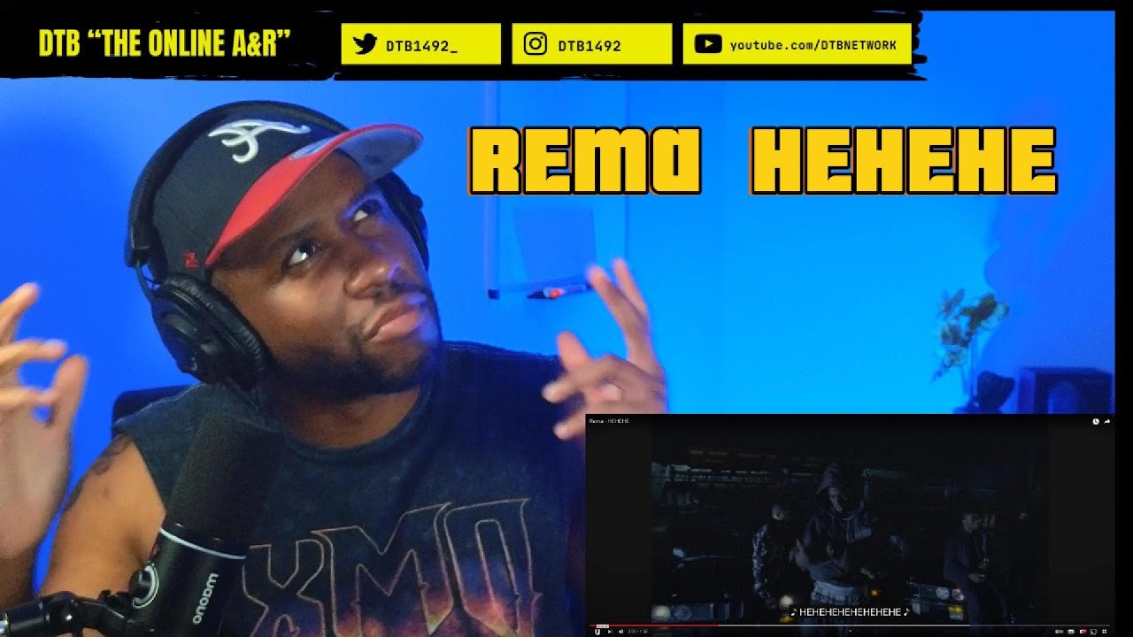 Rema - HEHEHE (Official Music Video) | DTB reaction - YouTube