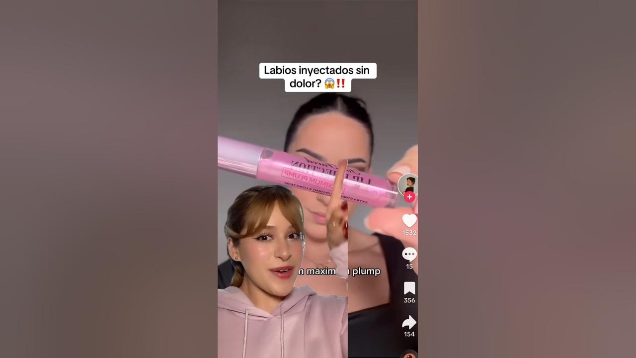 Labios Inyectados Sin Dolor 😱‼️ Shorts Tendencias Makeup Maquillaje Labiosperfectos