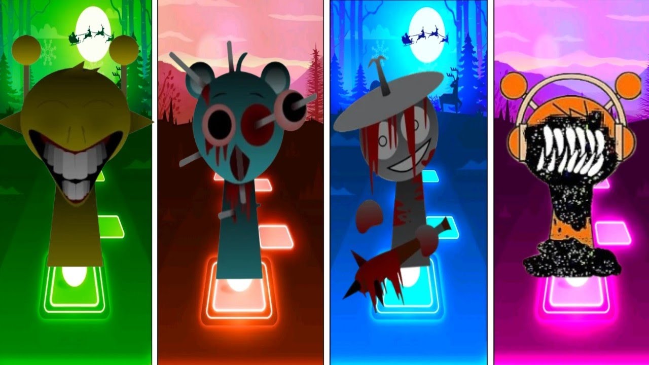 Horror Clukr🆚Fiber Sprunki Wiki Fandom🆚Incredibox Sprunki Oren🆚New ...