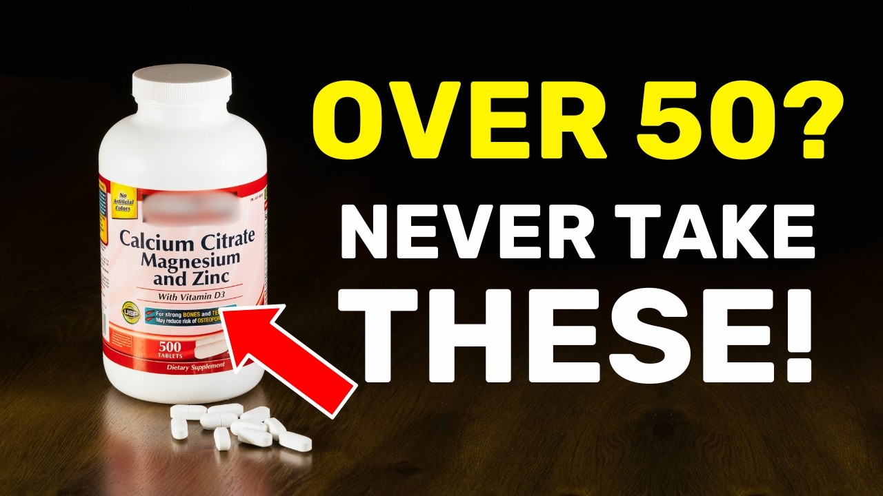 3 Supplements People Over 50 Must Never Take Youtube