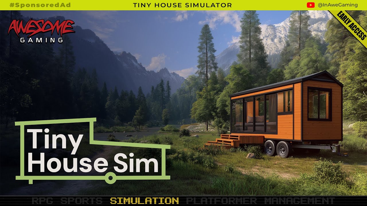 Building Tiny Homes in Steam Early Access | Tiny House Simulator - YouTube