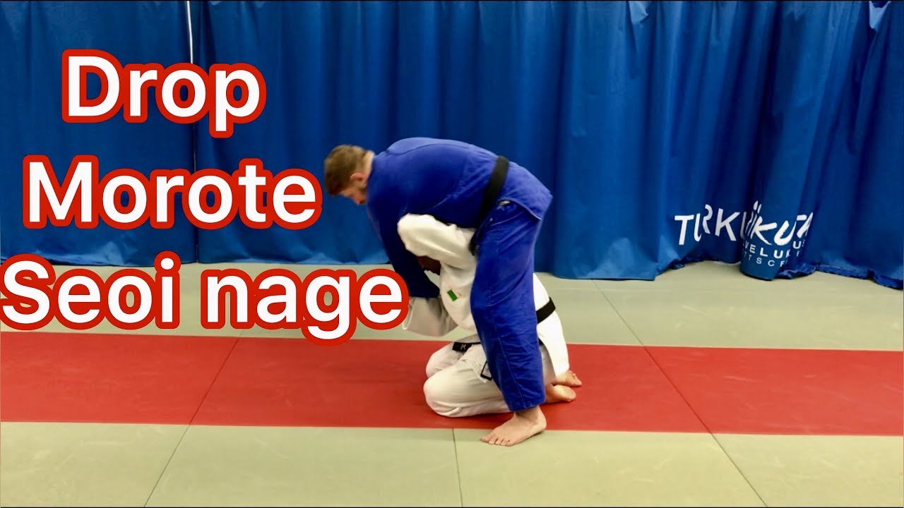 ДЗЮДО. БРОСОК С КОЛЕН / ЧЕРЕЗ СПИНУ. JUDO. DROP SEOI NAGE - YouTube