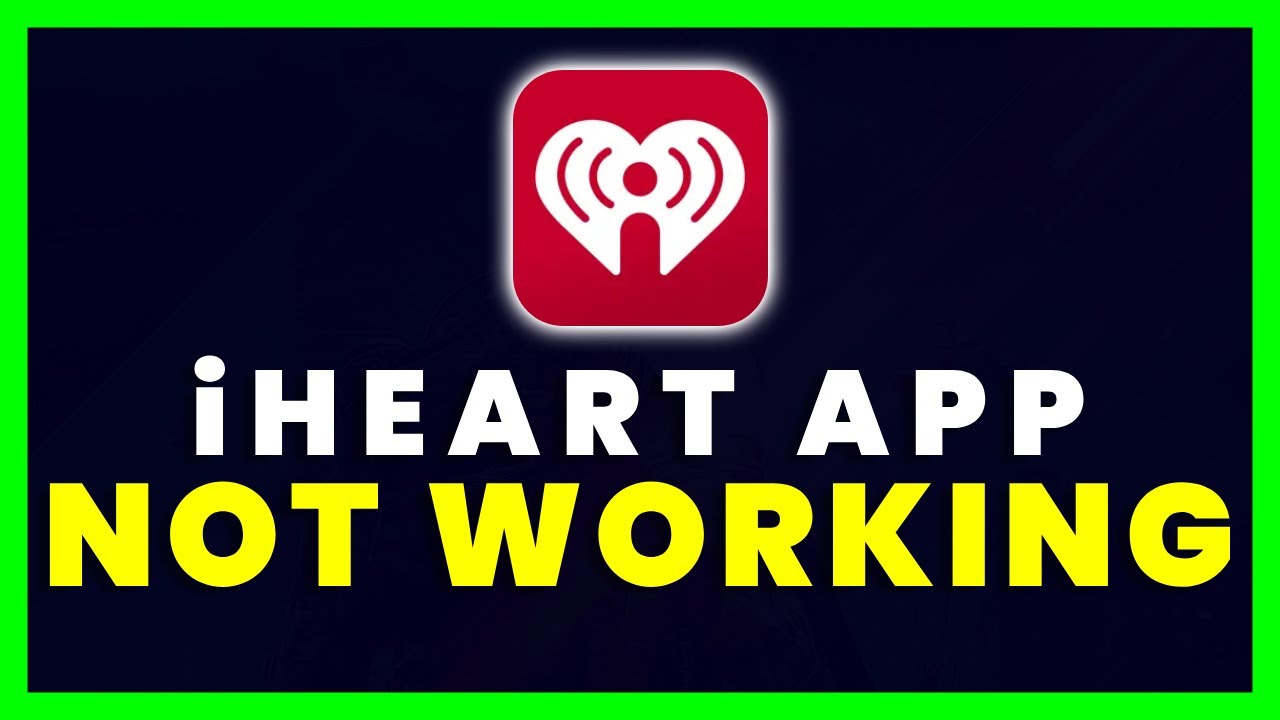 iHeart App Not Working: How to Fix iHeart App Not Working - YouTube