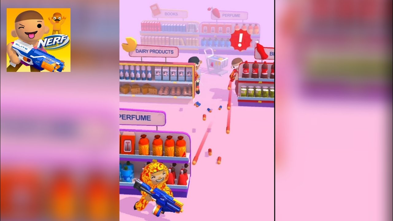 NERF Epic Pranks | Children Games to Play at Home - YouTube