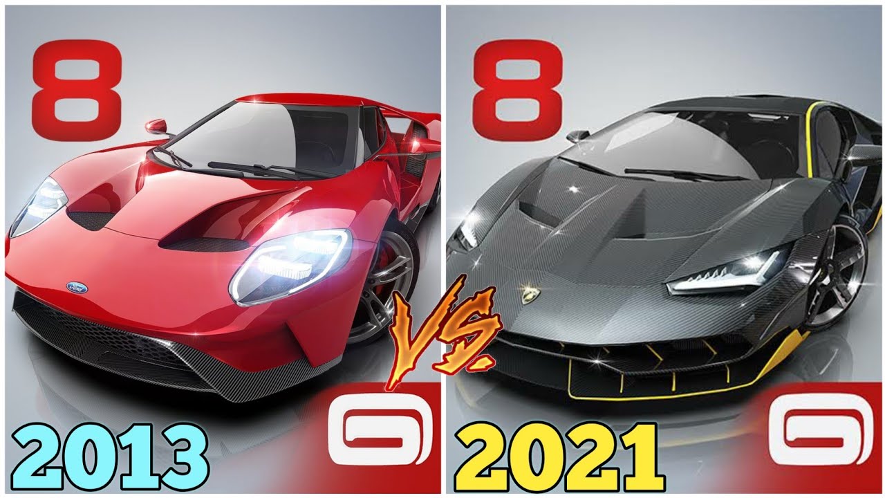 Asphalt 8 - OLD VERSION (2013) vs NEW UPDATE (2021) - Oreoo Gaming ...