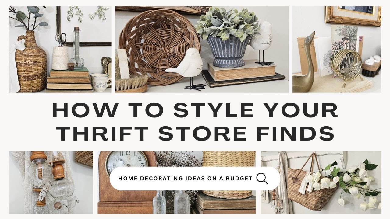 Goodwill Decorating Ideas • Goodwill Thrifting Home Decorating on a ...