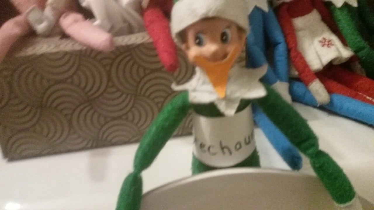 LEPRECHAUN ELF!!!! Elf on the Shelf day 35 2016 - YouTube