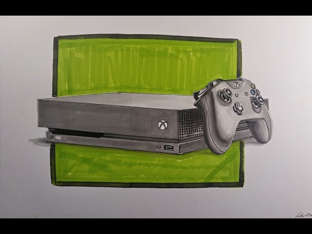 Xbox One Fan Art Disassembled Xbox Controller Frame Art, Microsoft