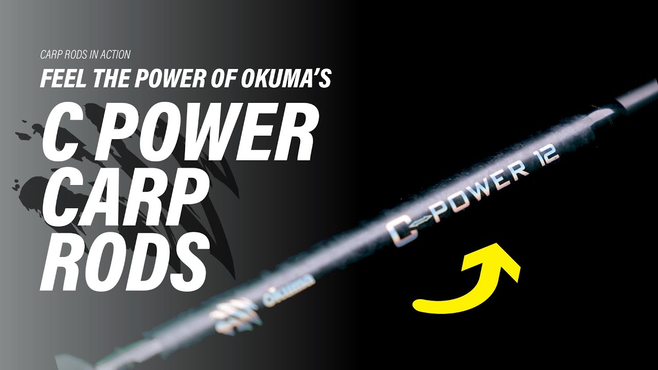 Okuma's C Power Carp Rod - YouTube